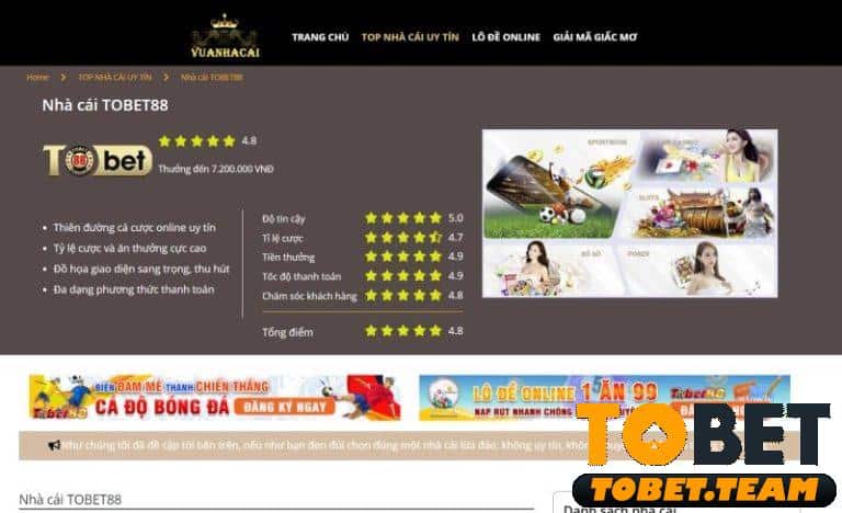 GIỚI THIỆU TOBET